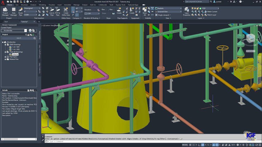 Cursos AutoCAD Plant 3D